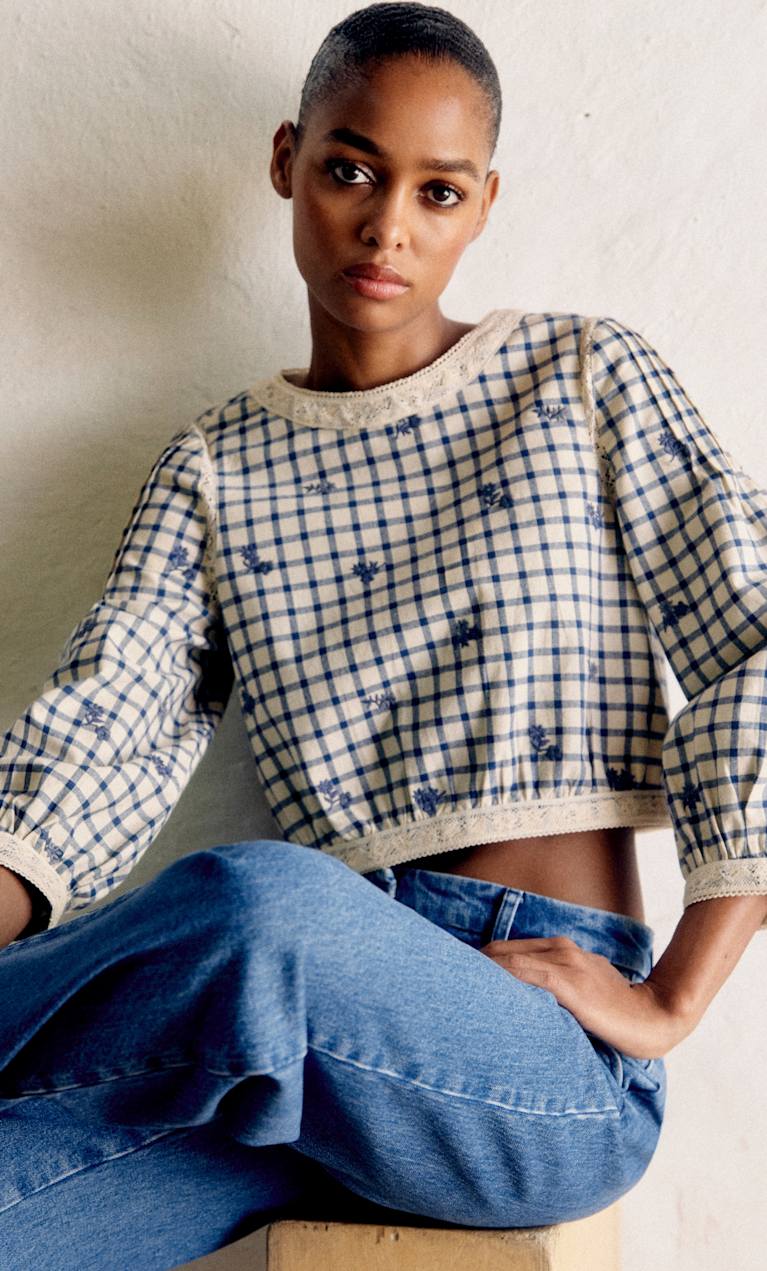 Les Dentelles & Broderies, Chemises & Blouses, E-shop | Sézane