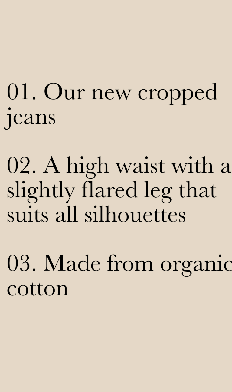 Denim: high-waisted, low-waisted and slim-fit jeans | Womenswear | Sézane