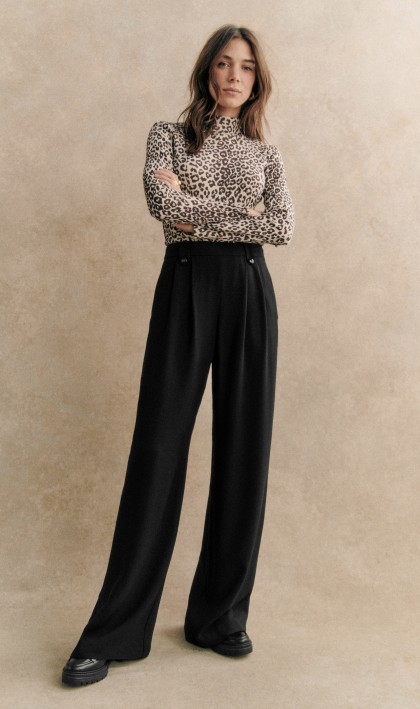 Trousers & Jeans: high waisted, slim-fit, straight leg | Women's ...