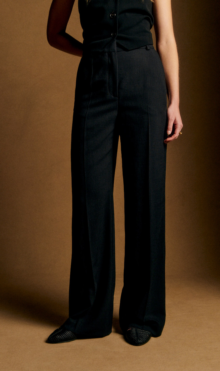 High waisted, slim-fit and straight leg Trousers & Jeans | Womenswear ...