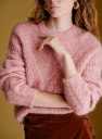 Jake Jumper - Medium Rosewood - Kid mohair - Sézane