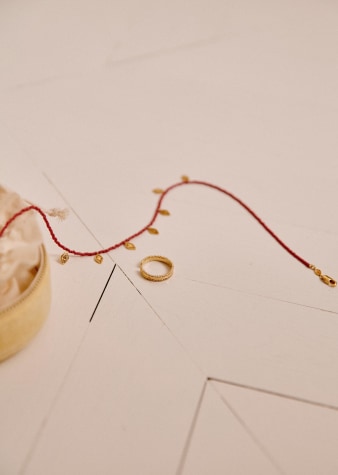 Emeline Dress - Romantic flowers - Mix Woven - Sézane