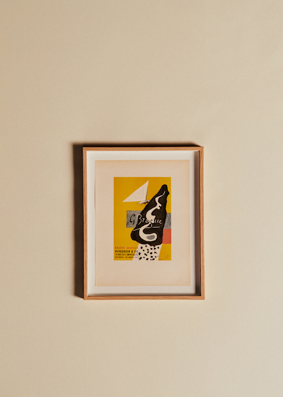 Affichette Braque - N°3 - Papier - Sézane