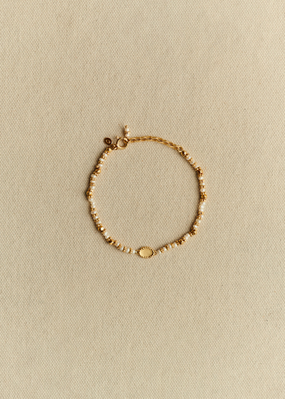 Bracelet Elise - Nacré - Verre - Sézane