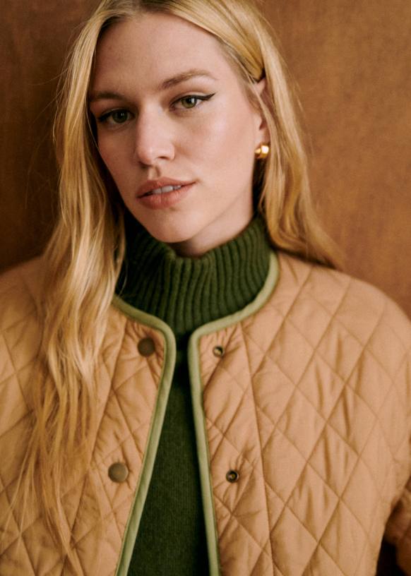 Farel Jacket - Light Khaki - Organic Cotton - Octobre Éditions