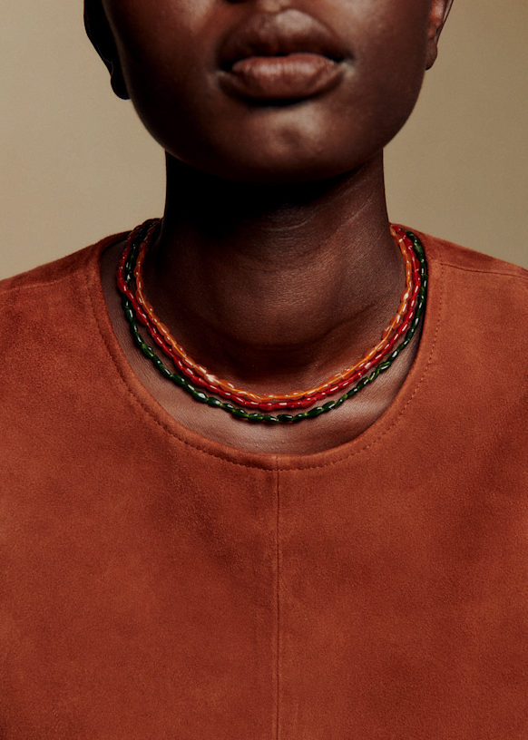 Clem Necklace - Multicolore - Resin - Sézane