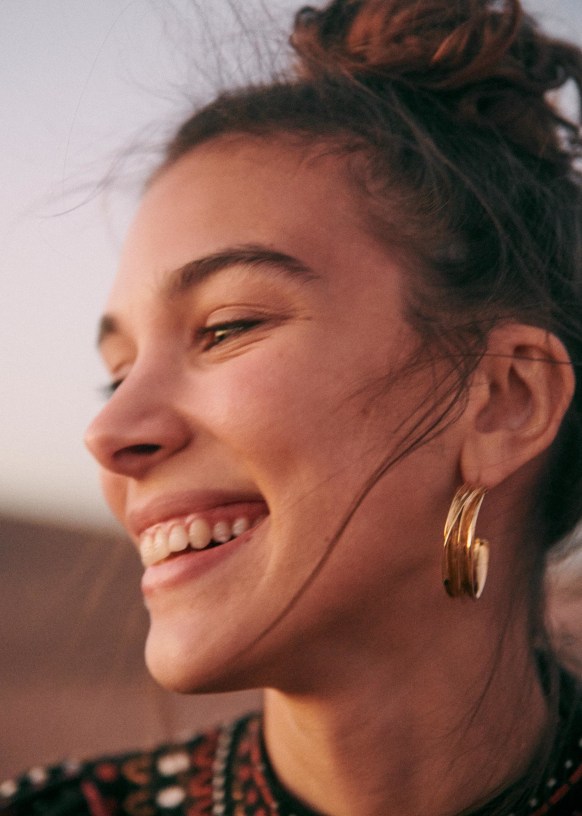 Anneaux Elsa - Doré - Sézane