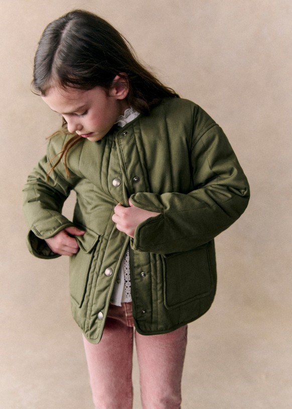 Farel Jacket - Olive Green - Organic cotton - organic textile - Octobre ...