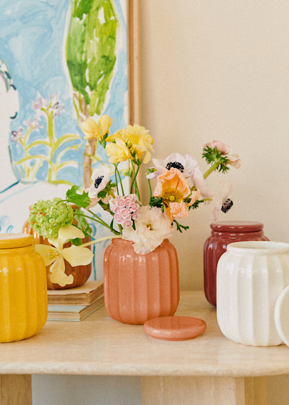 Vaso Traviata - Rosa Amalfi - Ceramica - Sézane