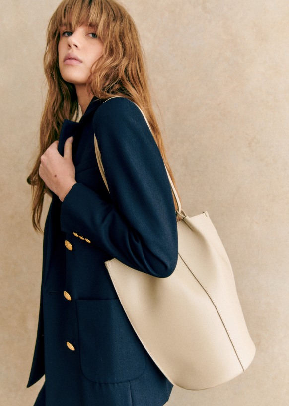 Romie Bag - Brown Python Print - Octobre Éditions