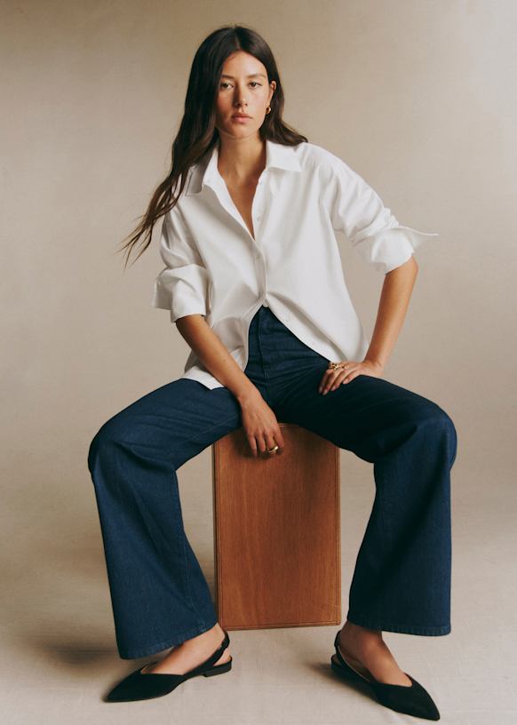 Marilis Shirt - Ecru - Organic Cotton - Octobre Éditions