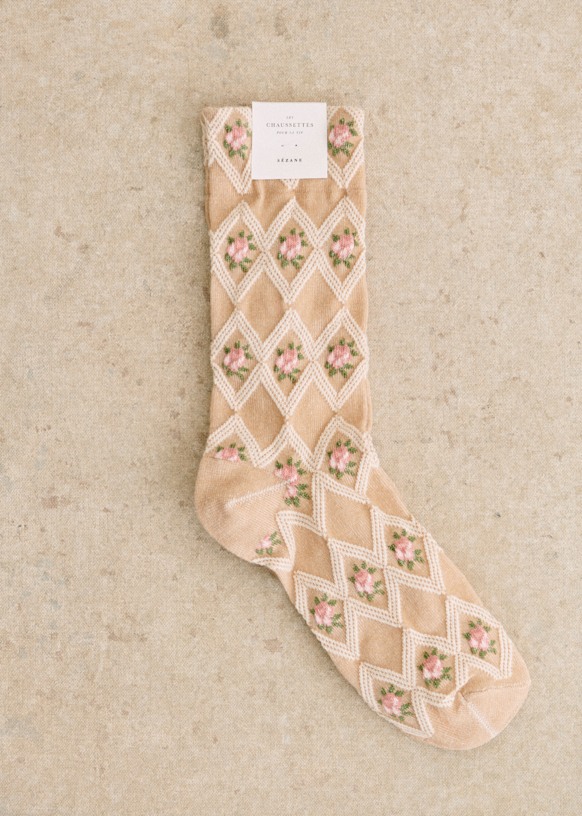 Julia Socks - Olive - Cotton - Sézane