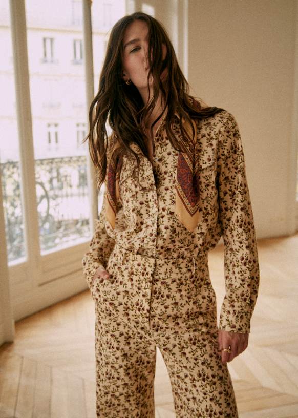 Pantaloni Matheo - Scacchi sunderland - Lana - Sézane