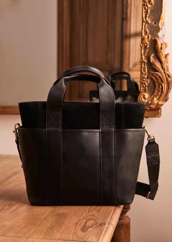 Sacha Bag - Floral - Cotton fabric - Sézane