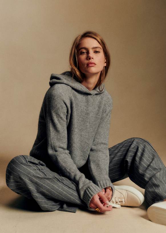 Pull Jack - Gris Moyen - Yak - Sézane