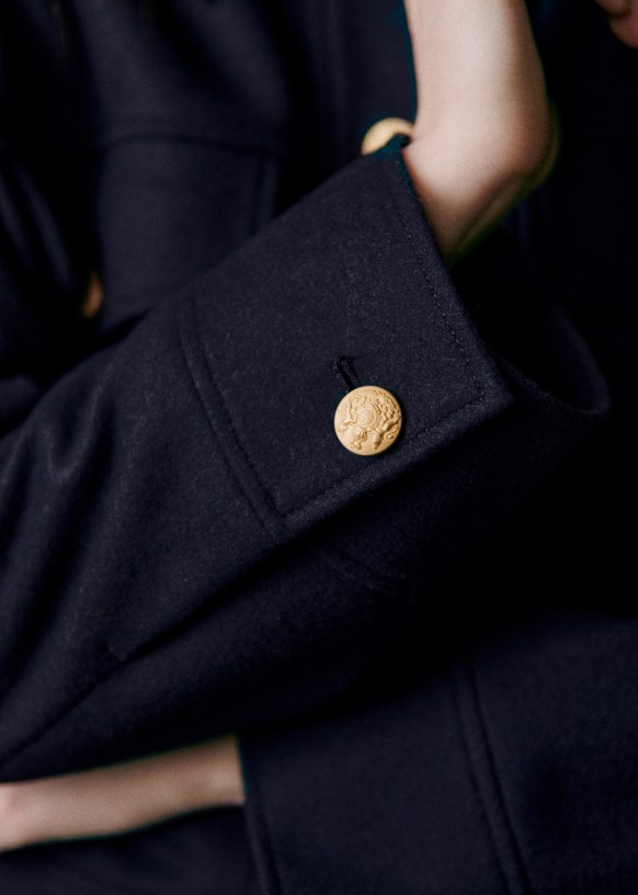 Erwann Jacket - Navy - Recycled wool - Octobre Éditions