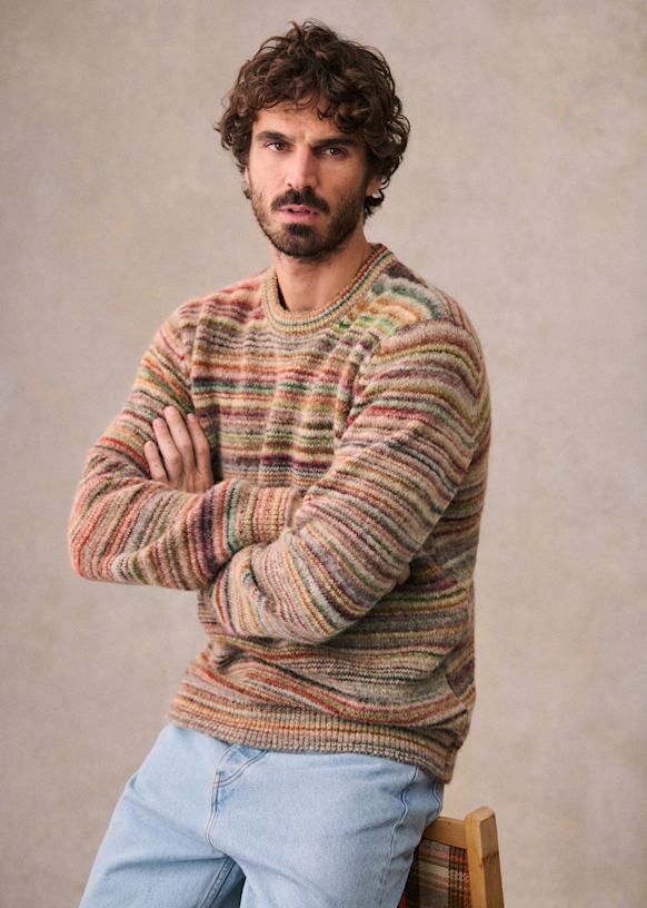 Nova Sweater - Multicoloured - Wool - Octobre Éditions