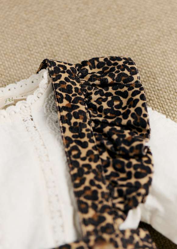 Helena Bloomer - Leopard Beige - Organic cotton - organic textile - Sézane