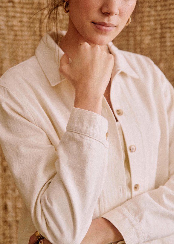 Will Jacket - Indigo - Organic Cotton - Sézane