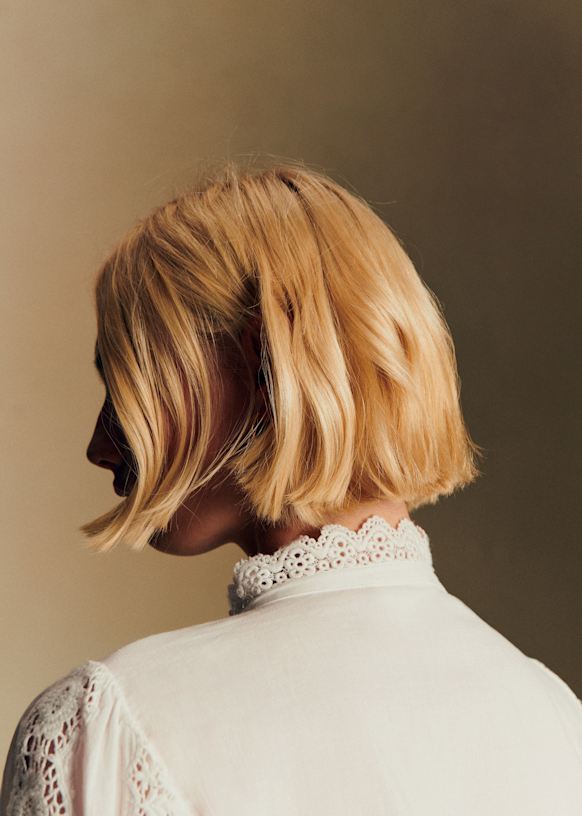 Rym Shirt - Ecru - Organic Cotton - Sézane