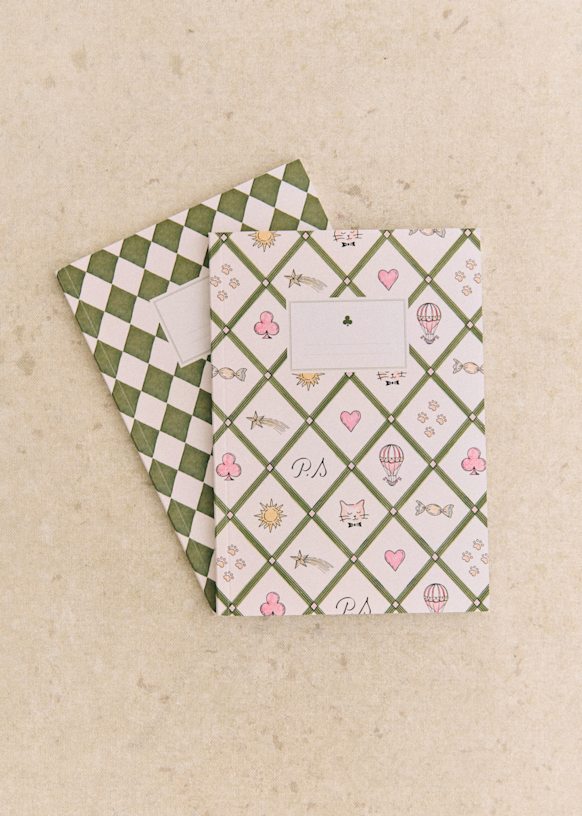 A5 Book - Checked - Paper - Octobre Éditions