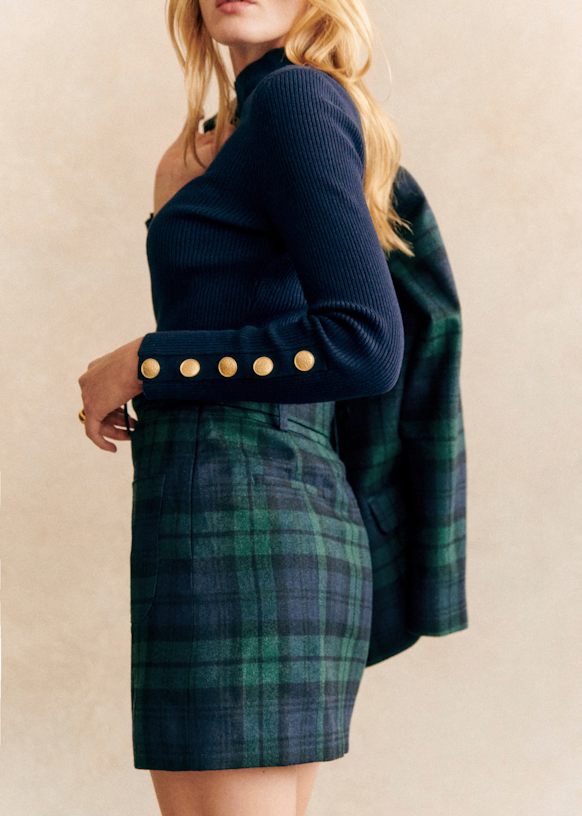 Trui Hayley - Perfect groen - Merinowol - Sézane