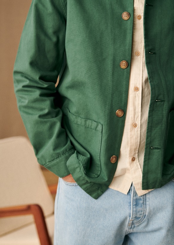 Tim Jacket - Rust - Organic Cotton - Octobre Éditions