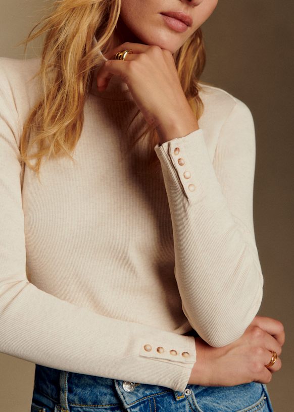 Felix Jumper - Dana print - Organic cotton - organic textile - Sézane