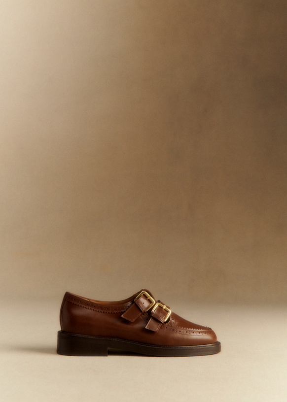 Mocasines Candice - Moca helado - Piel bovina - Sézane