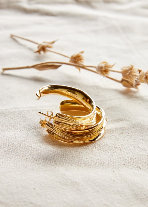 Anneaux Elsa - Doré - Sézane