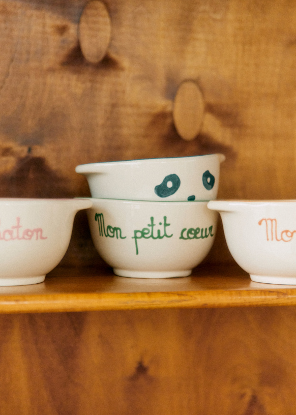 Cuenco Panda Mon Chou - Petit Sézane x Maison Roussot - Azul - Cerámica ...