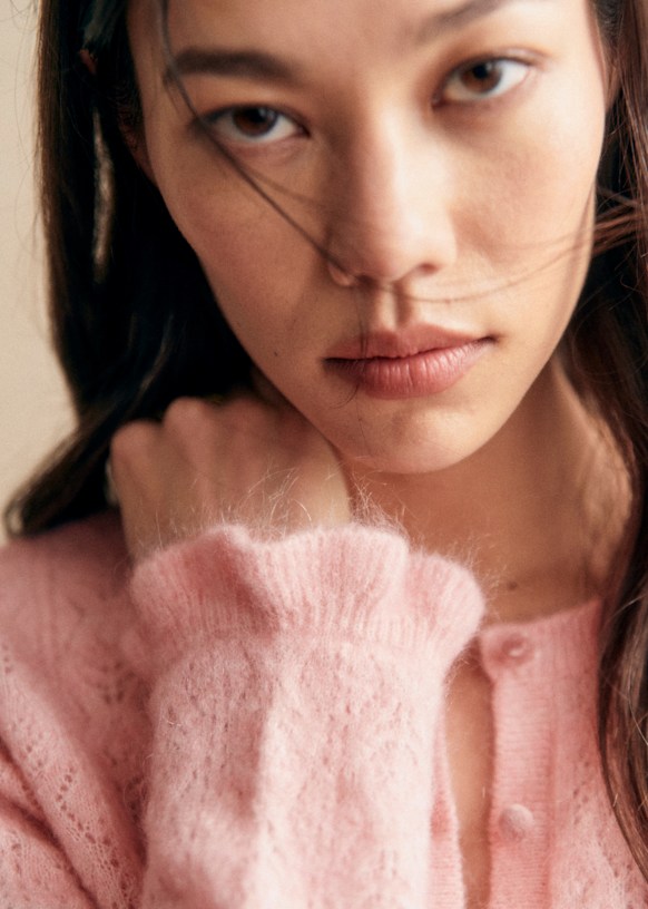 Carolina cardigan - Sézane x MDLO - Igloo Blue - Merino Wool - Sézane