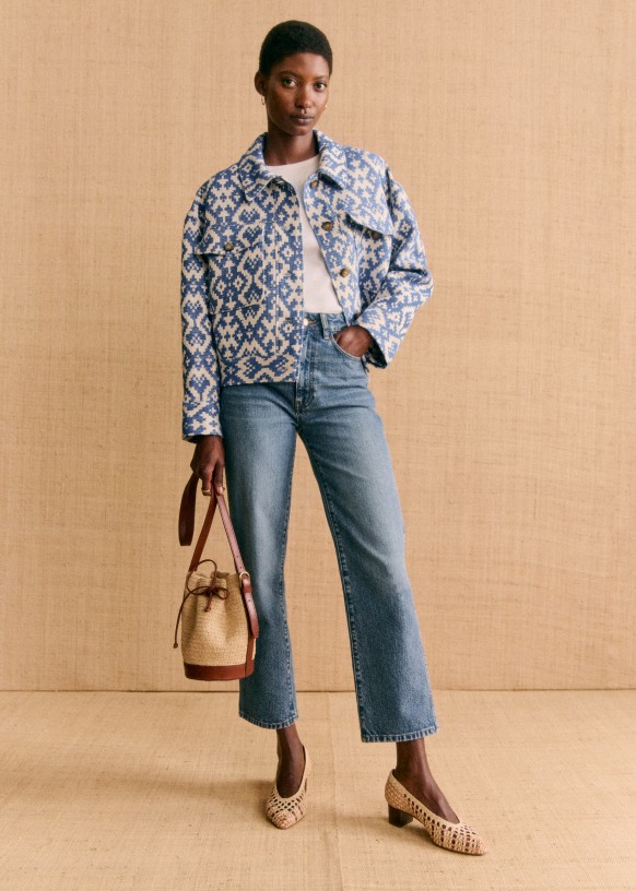 Mini farrow Raphia Bucket - Natural Raffia - Raffia - Octobre Éditions