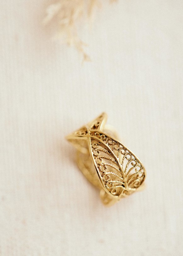 Andréa Ring - Gold - - Sézane