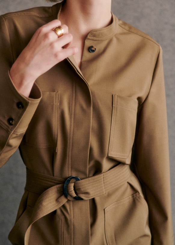 Mono Edith - Beige safari - Lana - Sézane