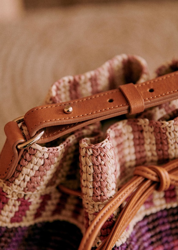 Farrow Bag - Natural Raffia - Raffia - Sézane