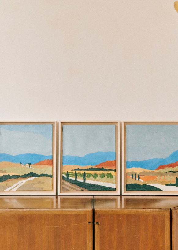 Toile François Ardouvin - Les chemins blancs - Petit Modèle - 9h43 ...