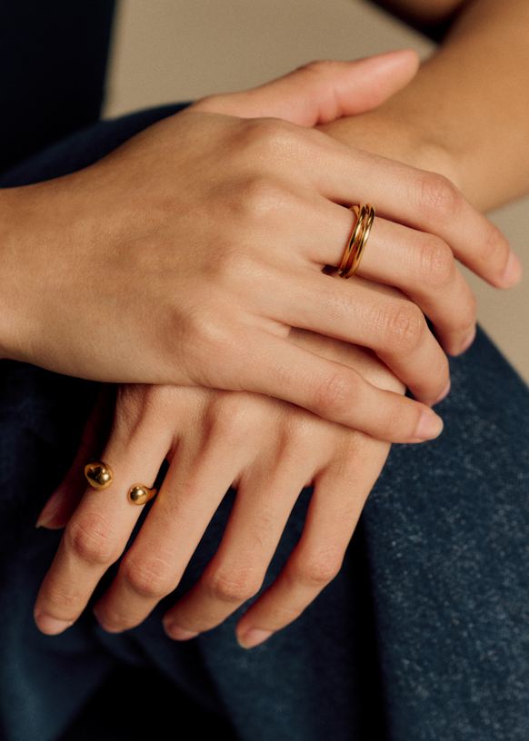 Chiara Ring - Gold - Brass - Sézane