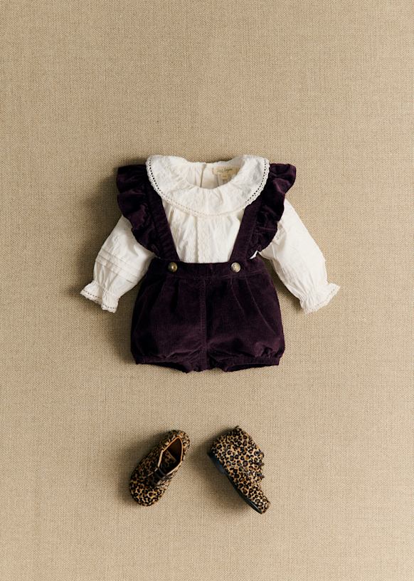 Helena Bloomer - Plum - Organic cotton - organic textile - Sézane