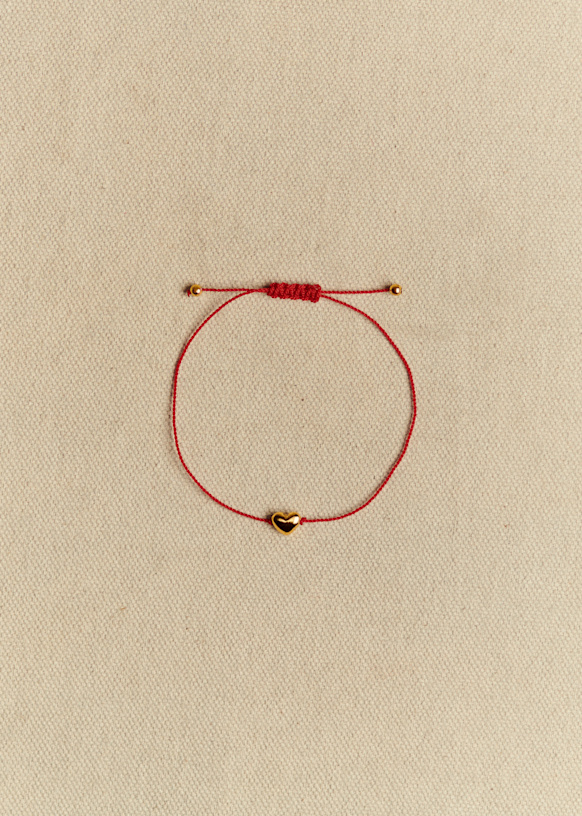 Pulsera Astrid - Rojo dorado - Latón reciclado en su mayoría - Sézane