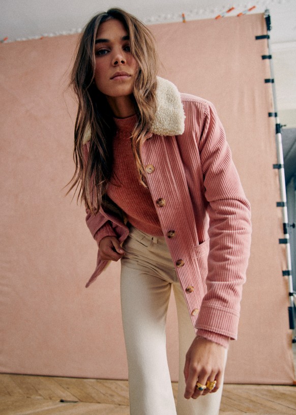 Will Jacket - Blue Denim - Organic Cotton - Sézane