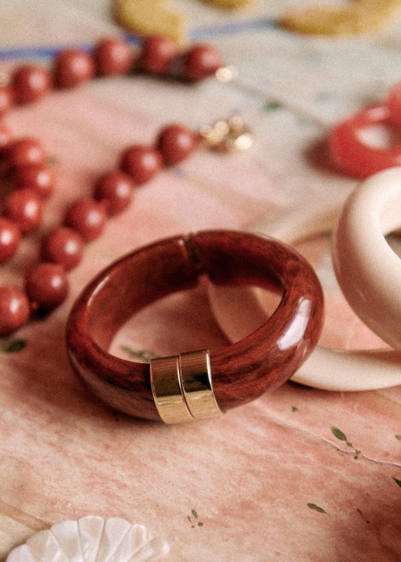 Leo Bracelet - Ecru - Acetate - Sézane