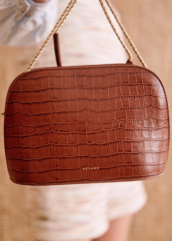 Croco Victor Bag - Black Crocodile - Vegetable tanned, crocodile ...