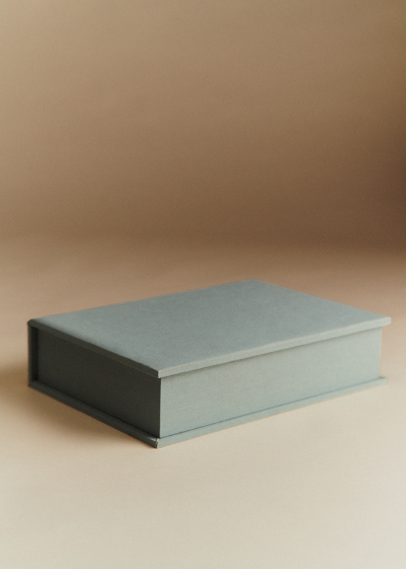 Storage Box - Pink - Cotton-linen textiles - Sézane