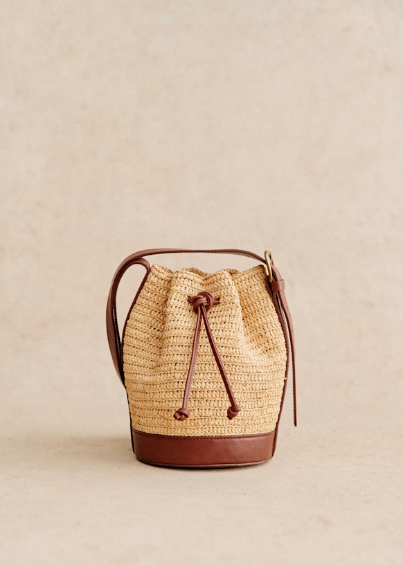 Mini Farrow Raphia Bag - Natural - Raffia - Octobre Éditions