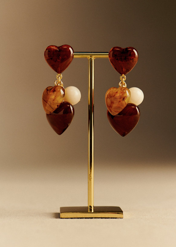 Freya Earrings - Gold - Majority recycled brass - Sézane