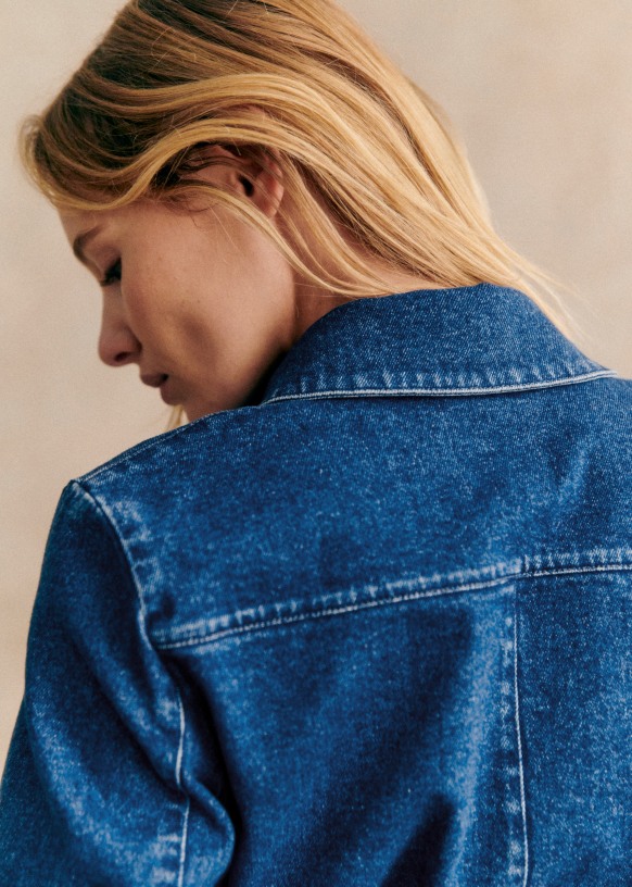 Monique Jacket - Olive Green - Sézane