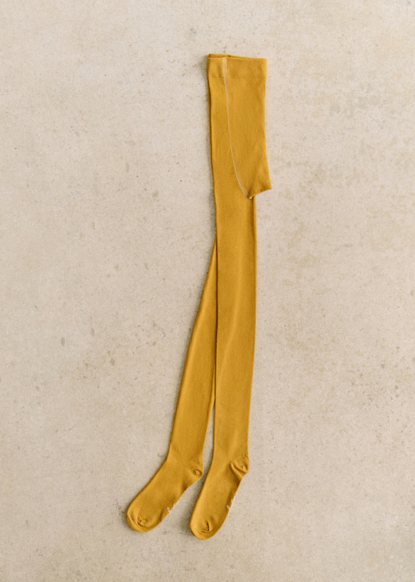 Mona Tights - Ochre - Polyamide - Sézane
