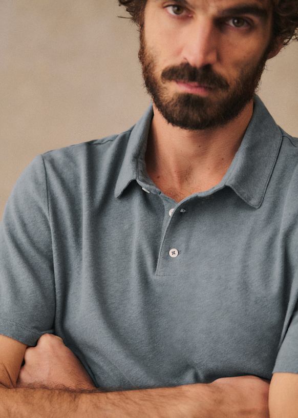 Martin Polo - Steel Blue - Cotton - Octobre Éditions