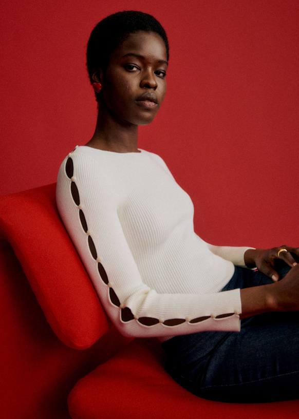 Body Grace - Noir - Laine Mérinos - Sézane